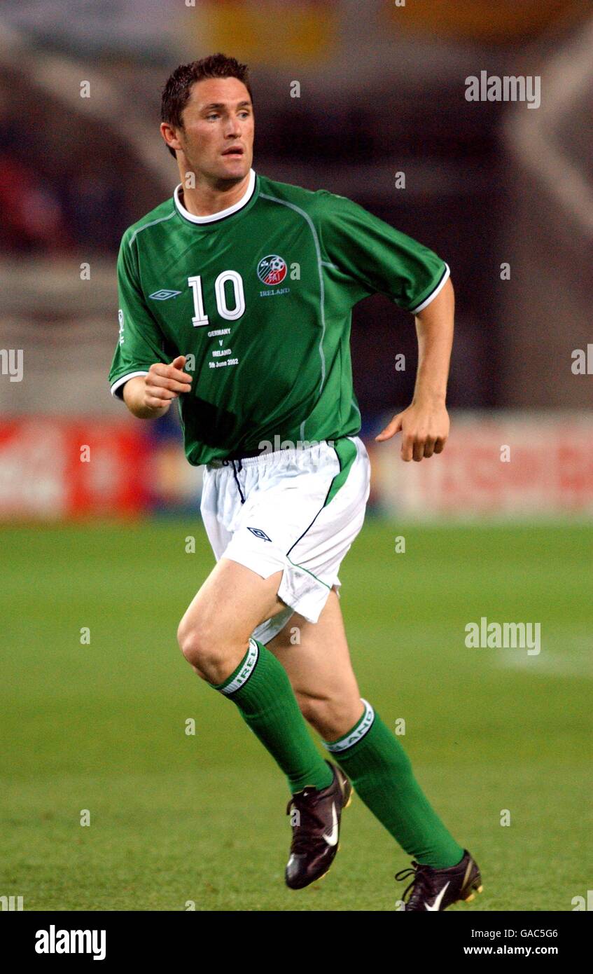 Soccer - FIFA World Cup 2002 - Group E - Germany v Ireland. Robbie ...