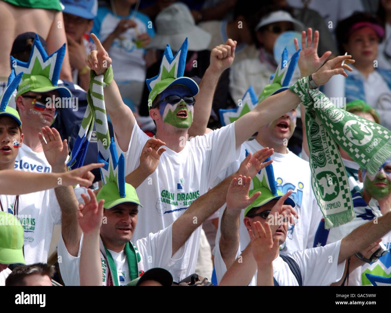 Soccer - FIFA World Cup 2002 - Group B - South Africa v Slovenia Stock ...