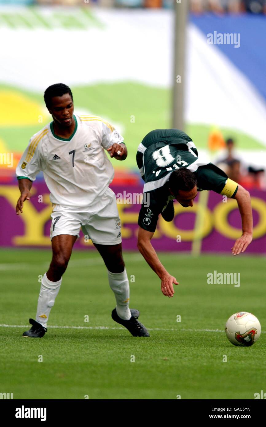 Soccer - FIFA World Cup 2002 - Group B - South Africa v Slovenia Stock ...