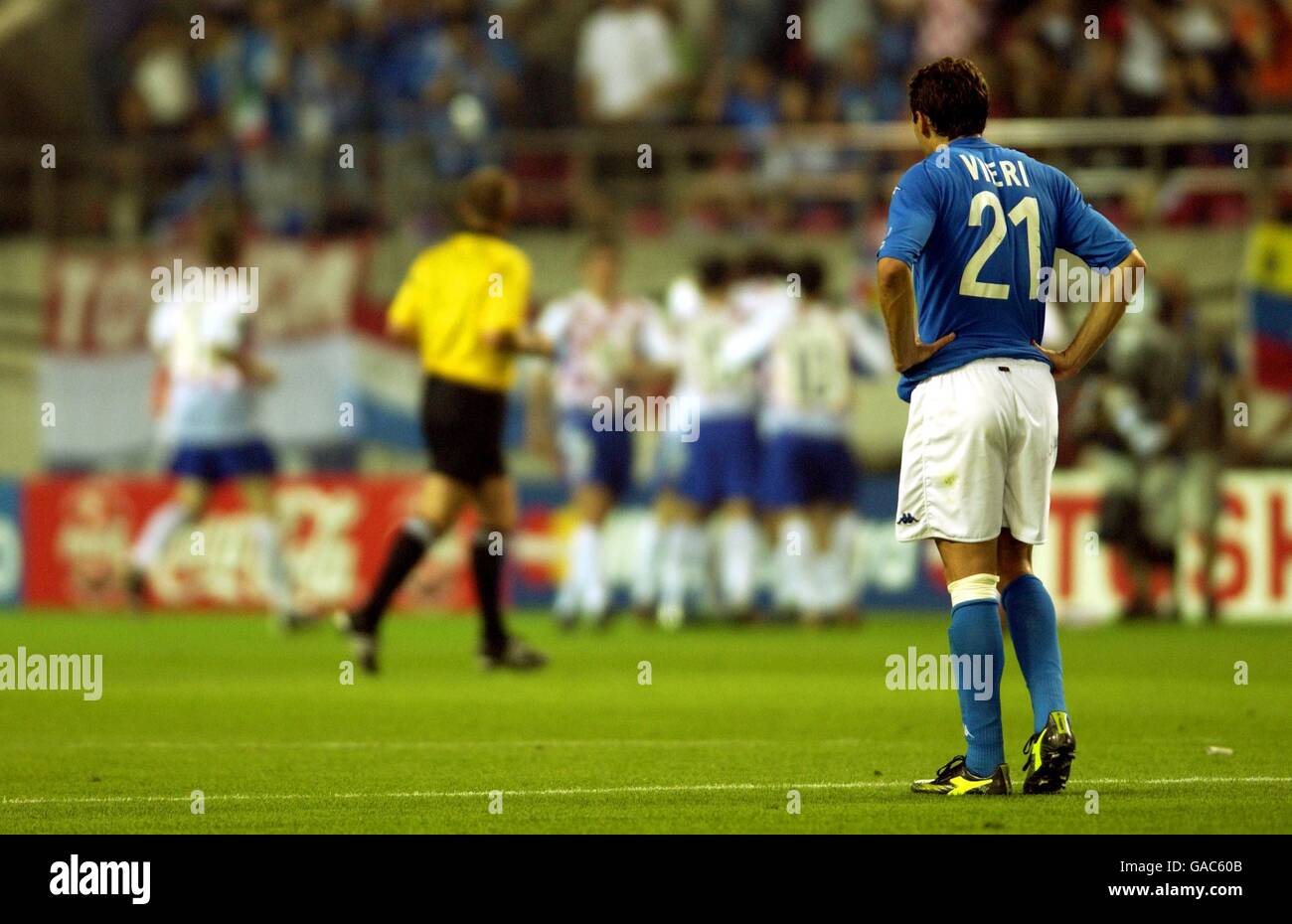 Soccer - FIFA World Cup 2002 - Group G - Italy v Croatia. Italy's ...