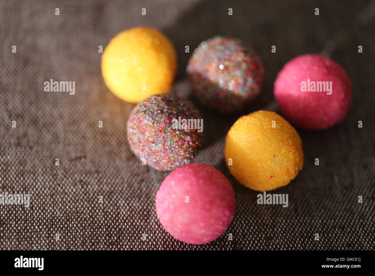 Colorful sugar balls Stock Photo - Alamy