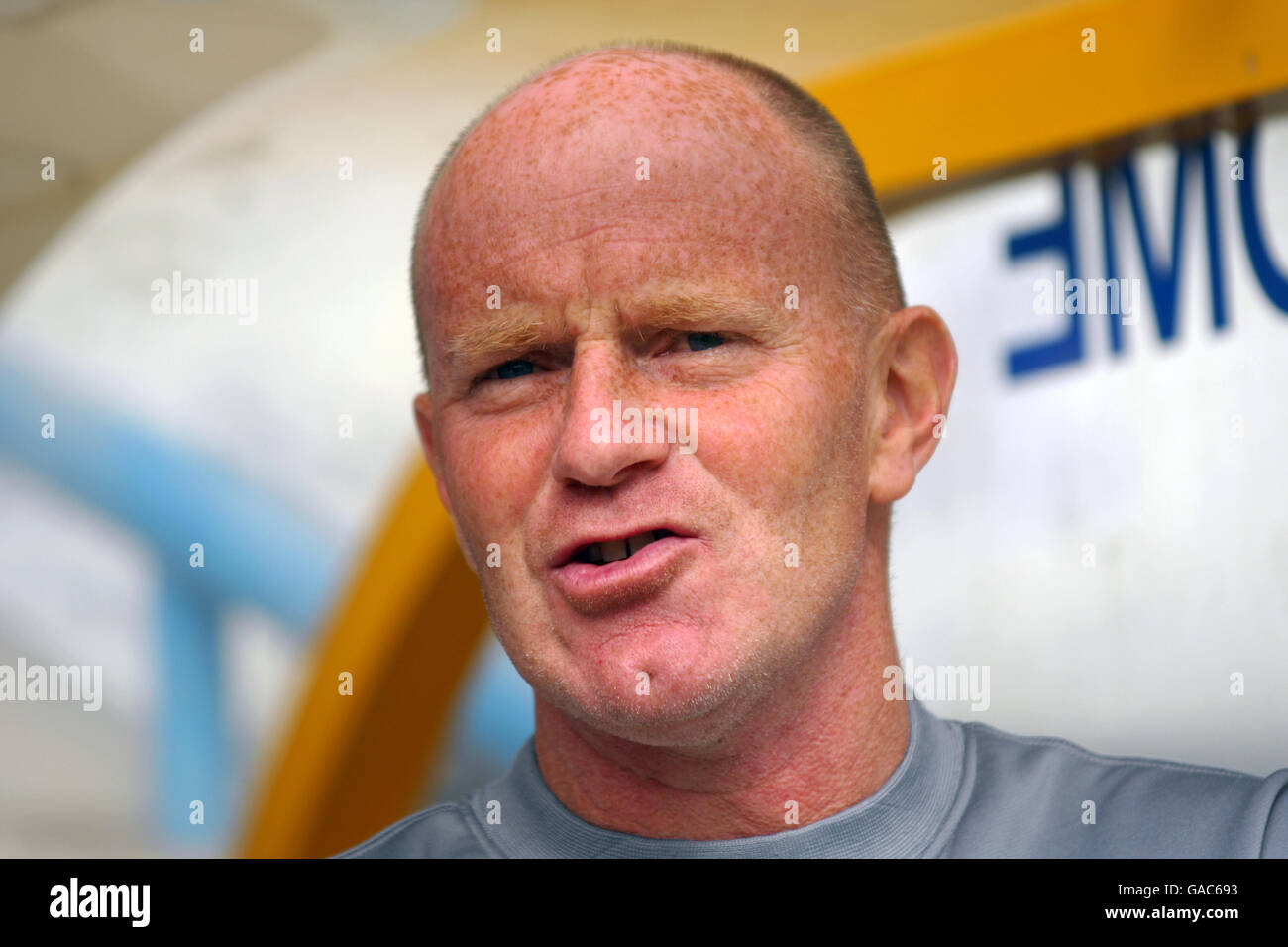 Football alfred mcalpine head shot hi-res stock photography and images ...