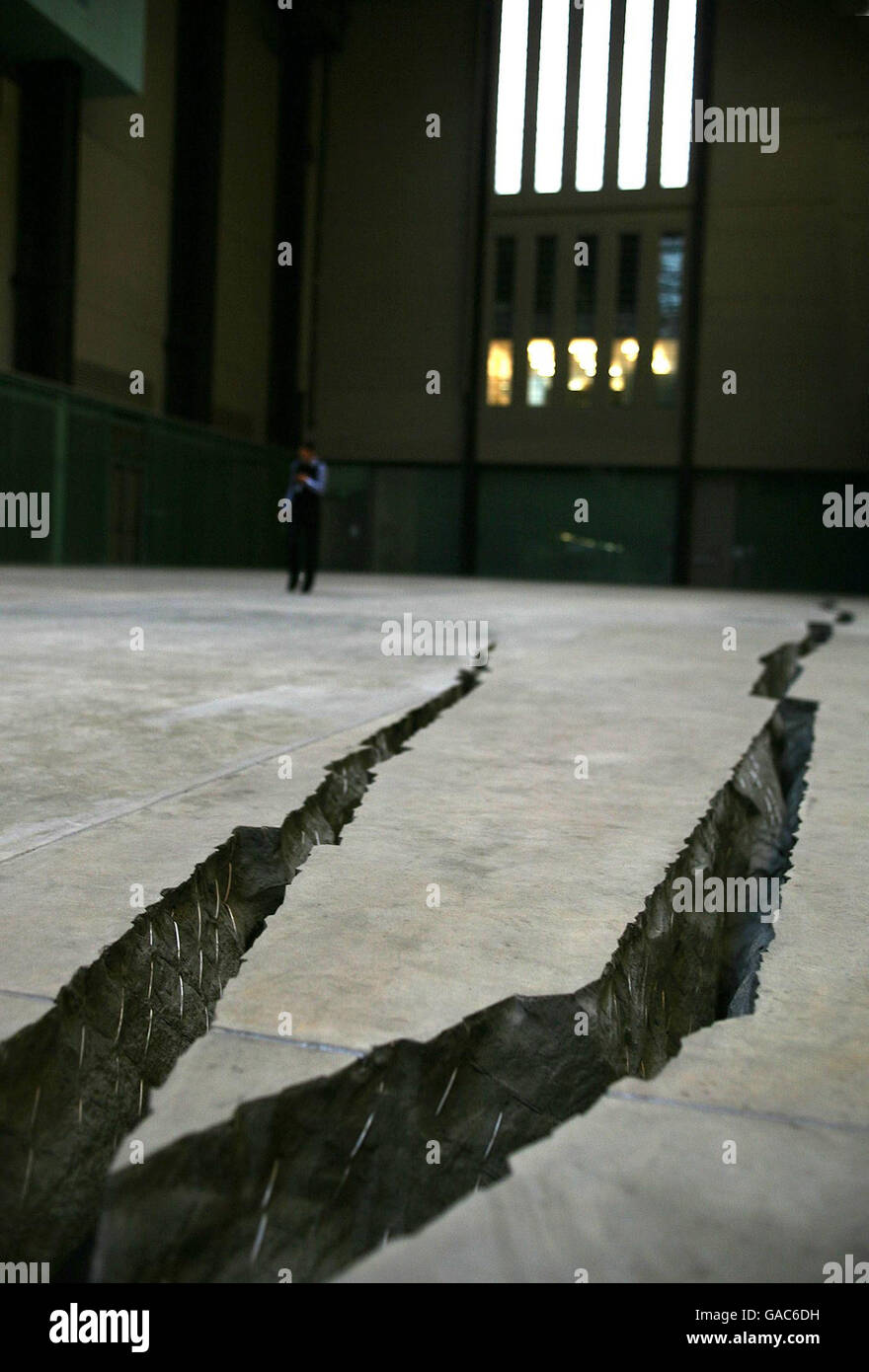 Tate Modern Unilever series installation Stock Photo - Alamy