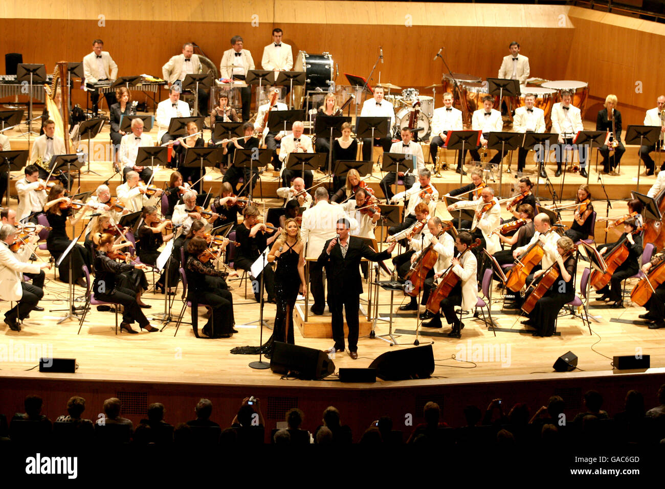 Halle orchestra plays football hi-res stock photography and images - Alamy