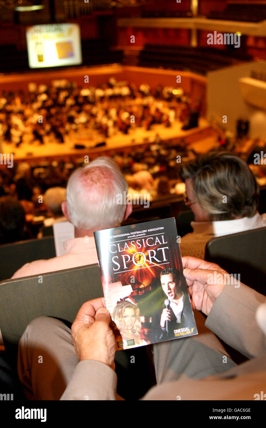 Soccer - PFA Centenary Event - The Halle Orchestra Plays Football ...