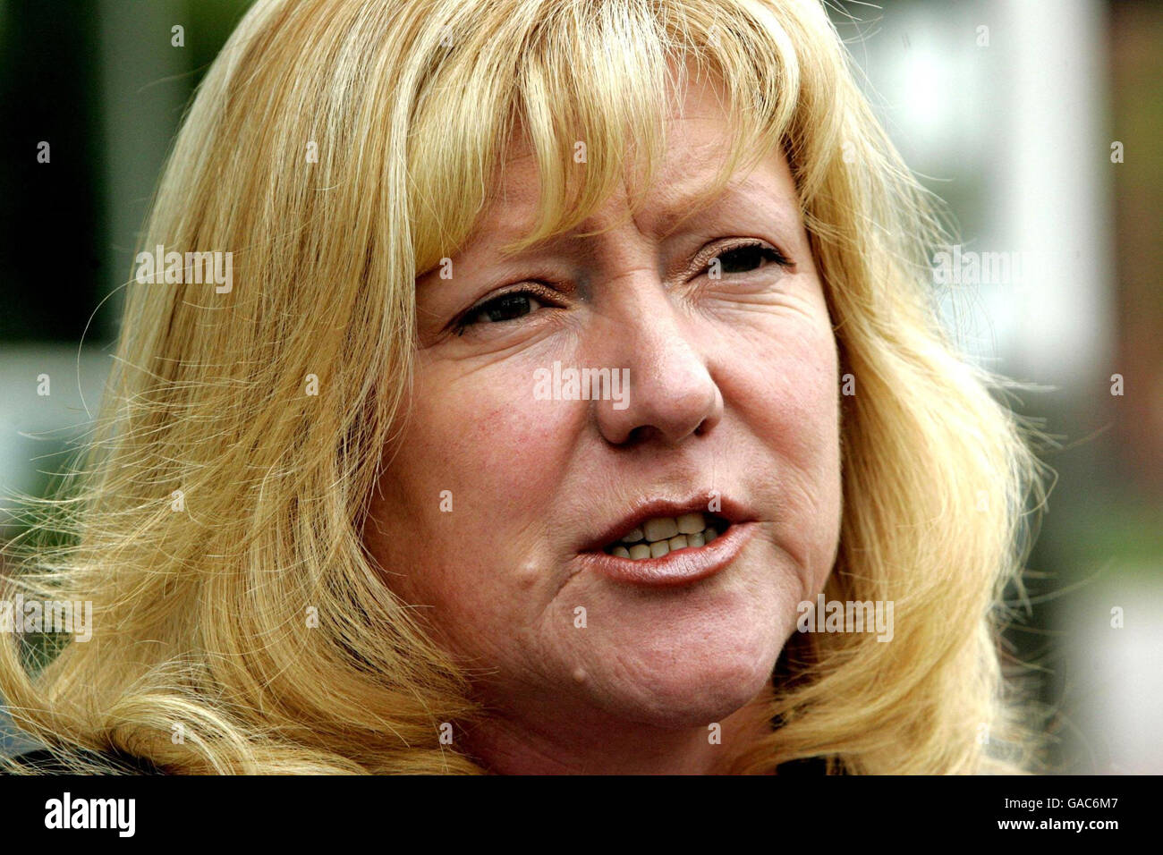 Deborah Martin, wife of the train driver Stanley Martin, who died in ...
