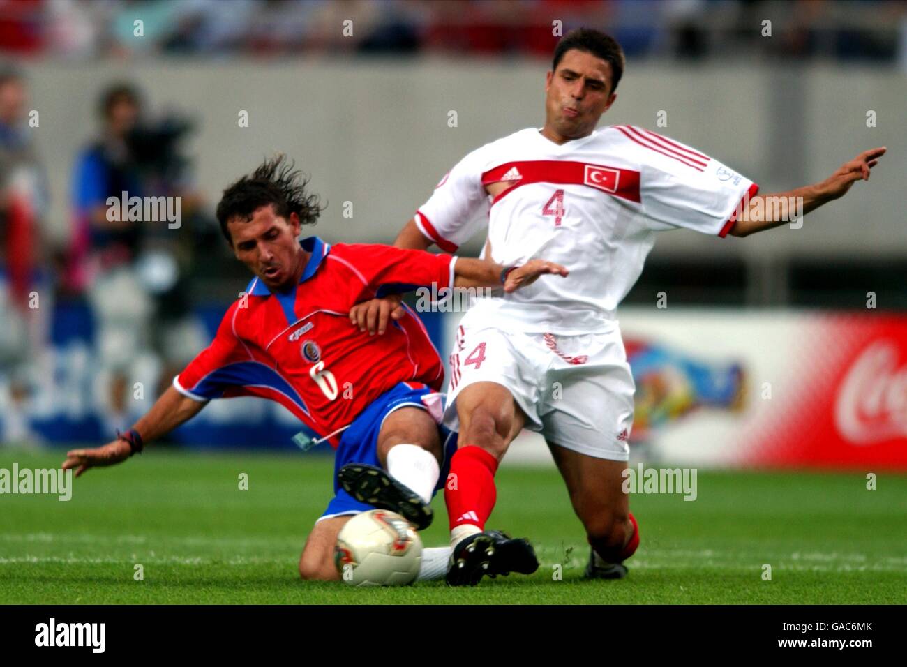 Soccer - FIFA World Cup 2002 - Group C - Costa Rica v Turkey Stock ...
