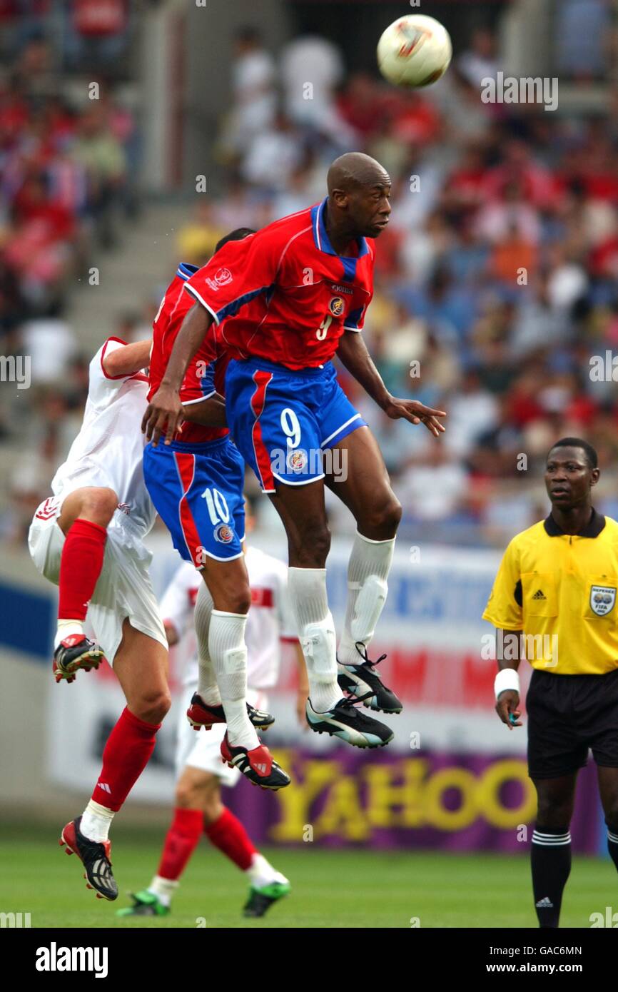 Soccer - FIFA World Cup 2002 - Group C - Costa Rica v Turkey. Costa ...