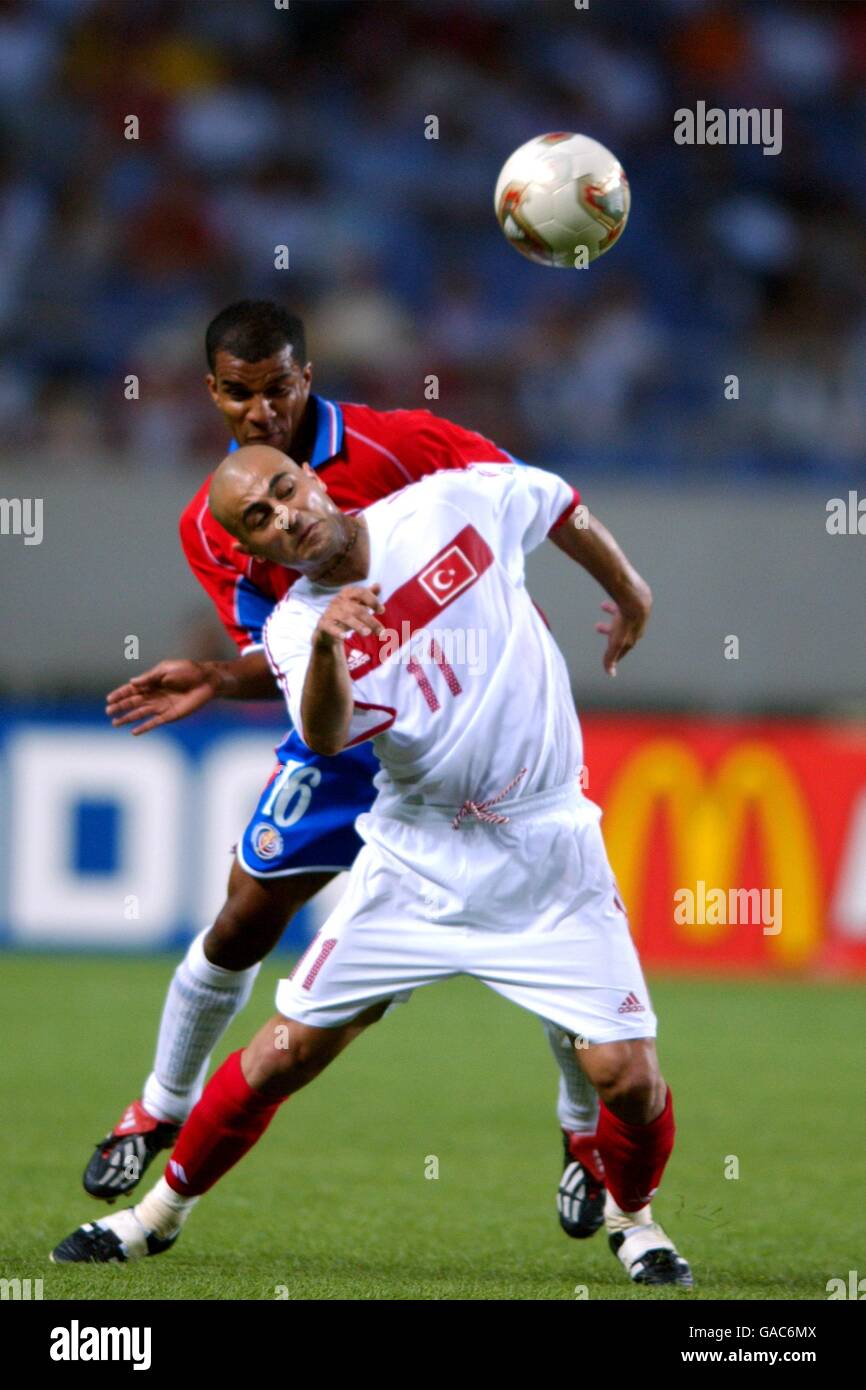 Soccer - FIFA World Cup 2002 - Group C - Costa Rica v Turkey Stock ...