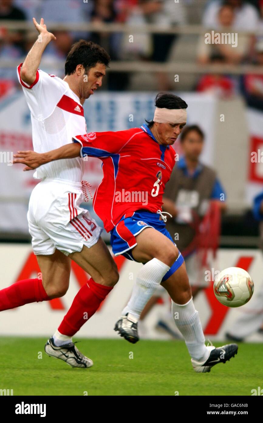 Soccer - FIFA World Cup 2002 - Group C - Costa Rica v Turkey Stock ...