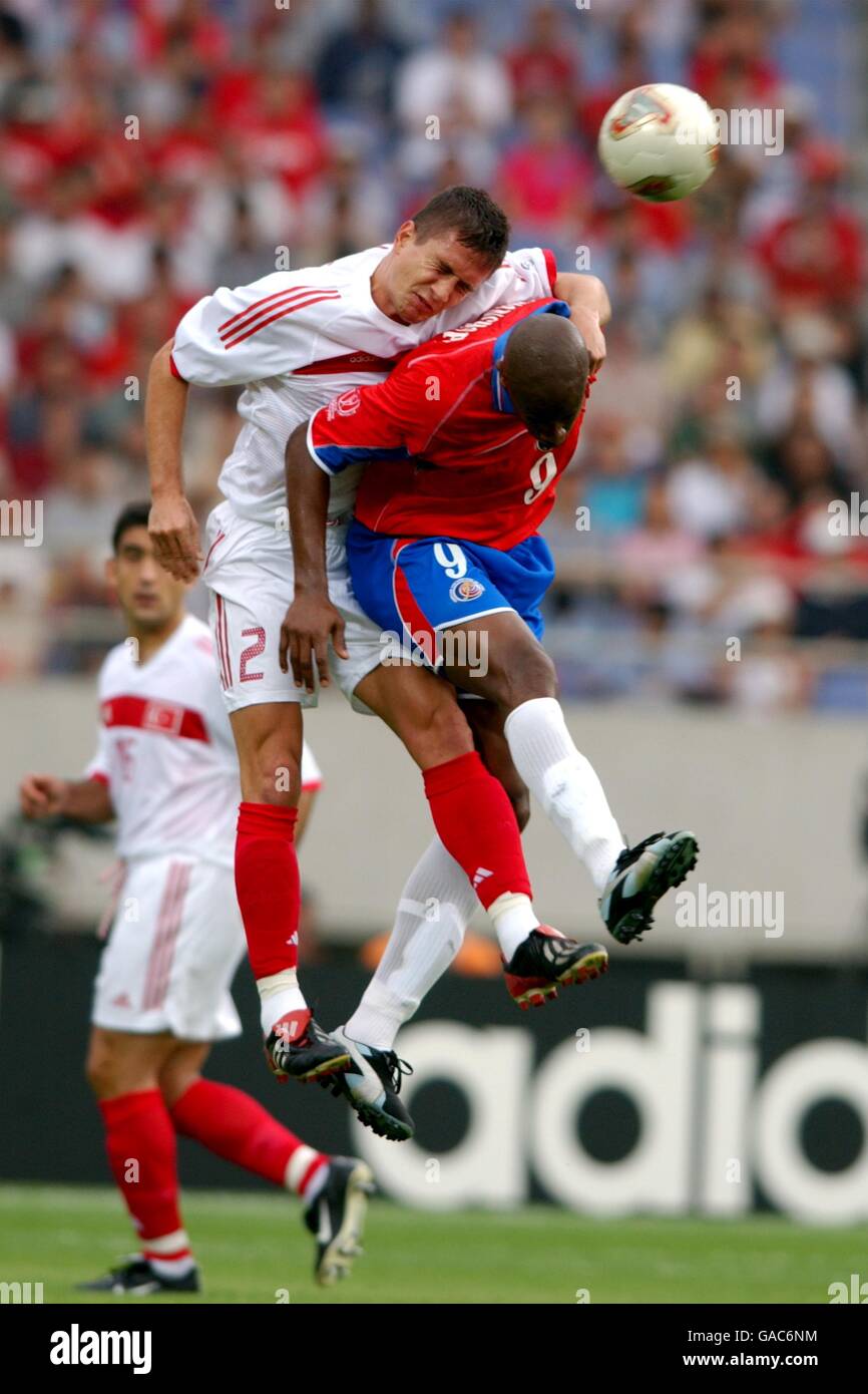 Soccer - FIFA World Cup 2002 - Group C - Costa Rica v Turkey Stock ...