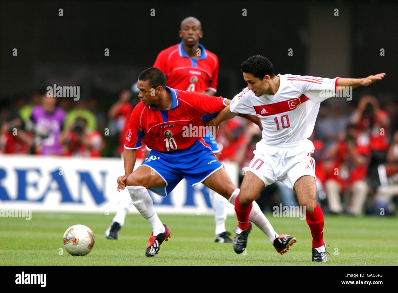 Soccer - FIFA World Cup 2002 - Group C - Costa Rica v Turkey Stock ...