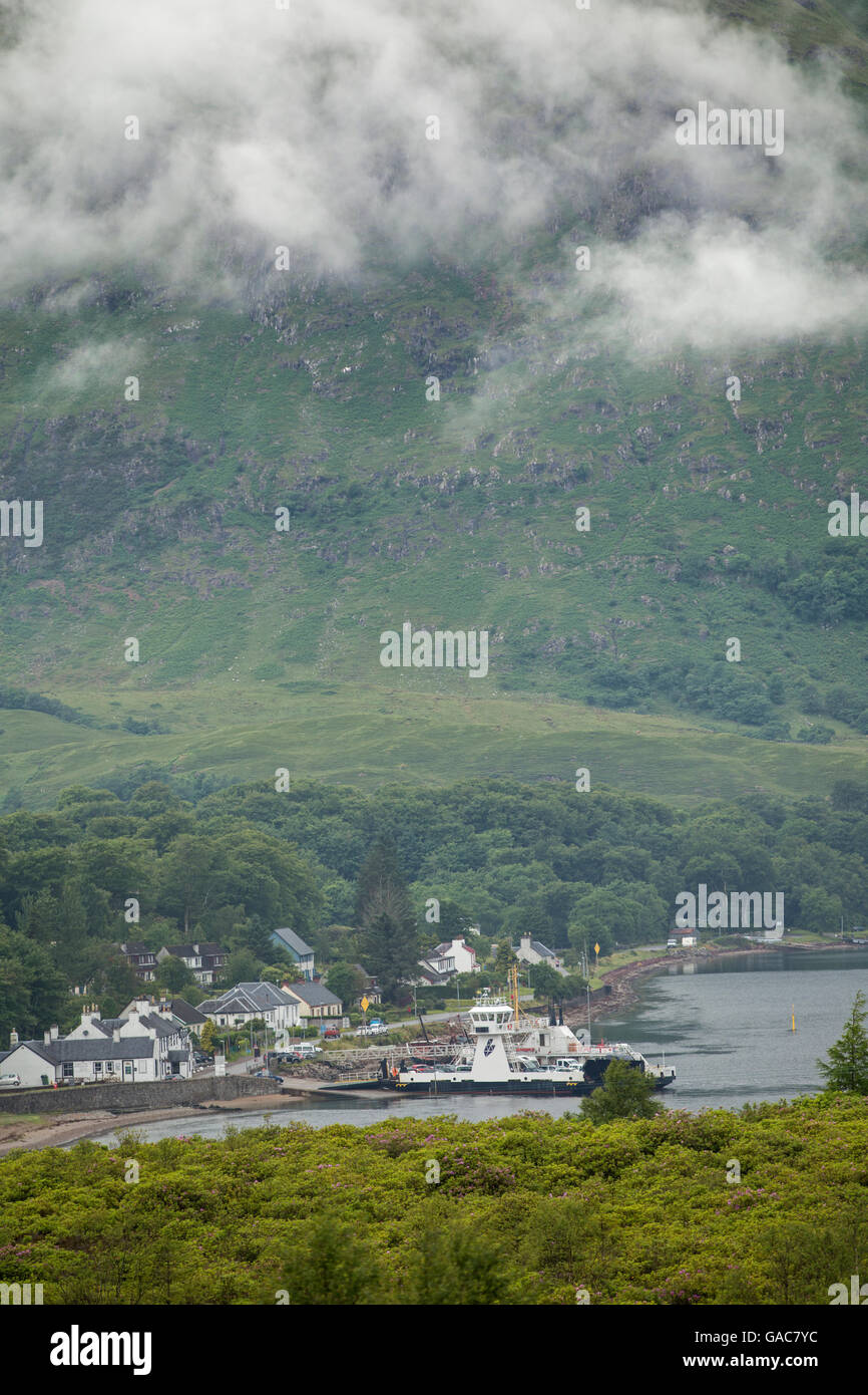 Corran ferry on Loch Linnhe, Highland, Scotland Stock Photo - Alamy