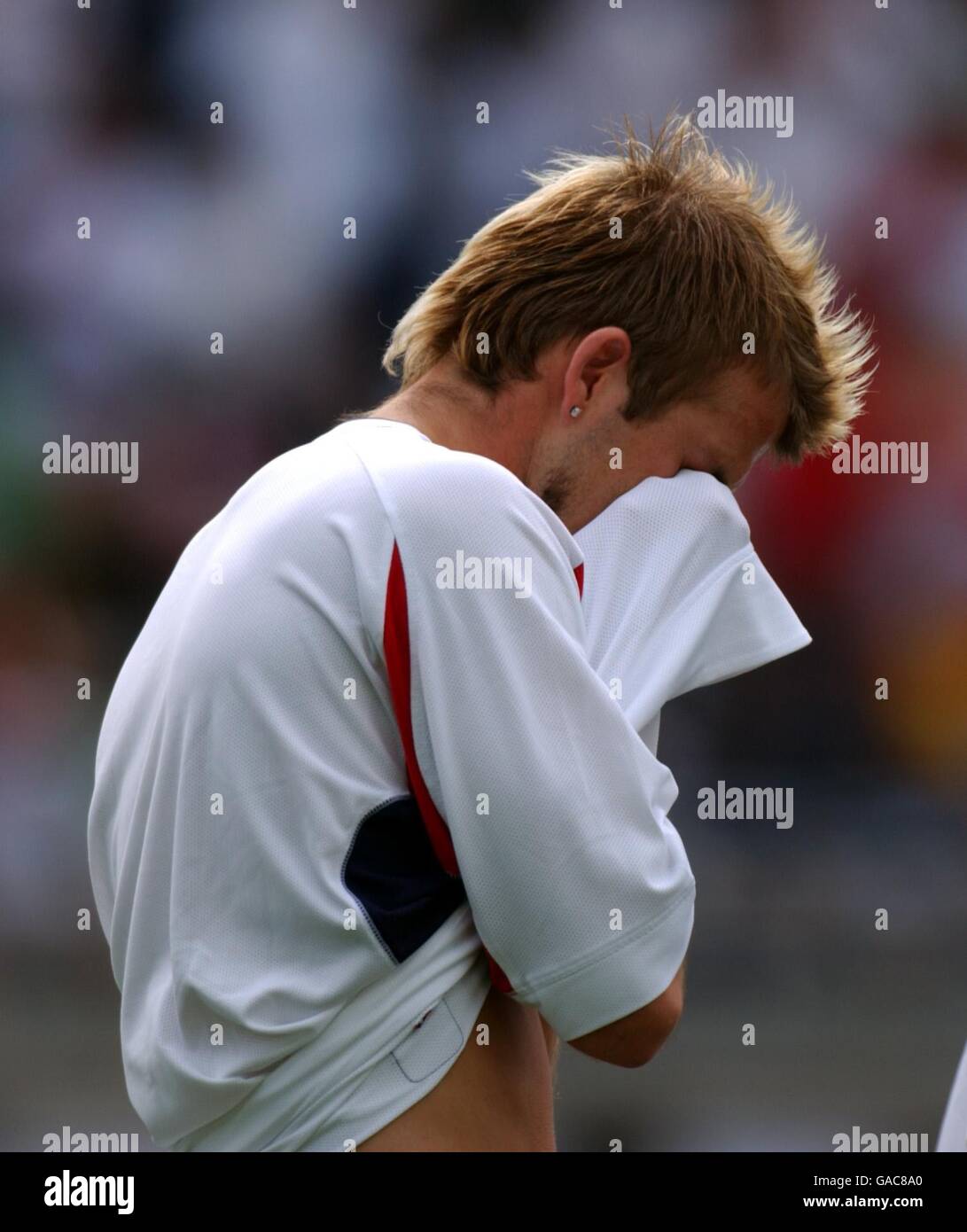 Soccer - FIFA World Cup 2002 - Group F - Nigeria v England Stock Photo ...