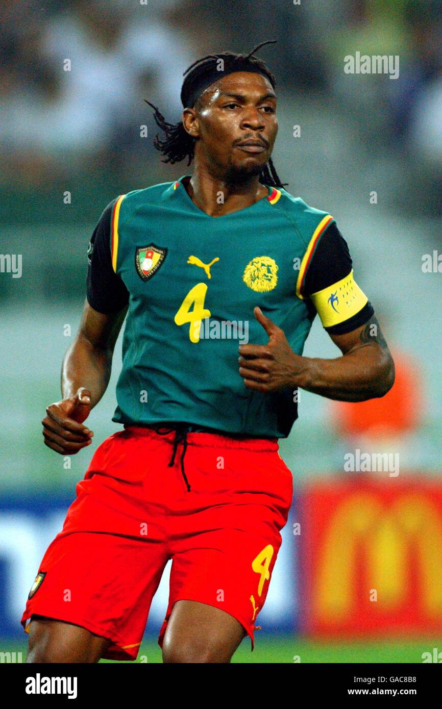 Soccer - FIFA World Cup 2002 - Group E - Cameroon v Germany Stock Photo ...