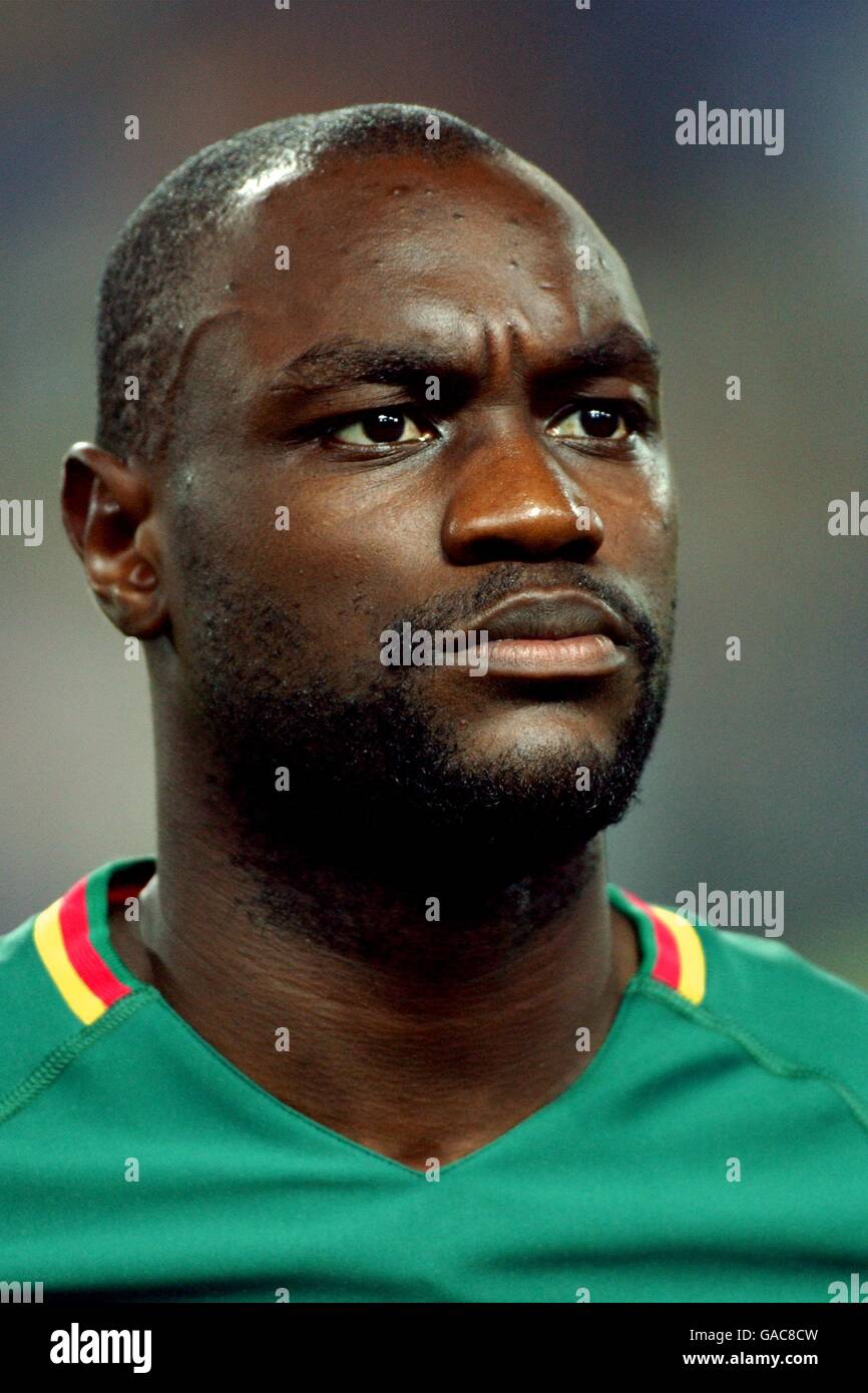 Soccer - FIFA World Cup 2002 - Group E - Cameroon v Germany Stock Photo ...