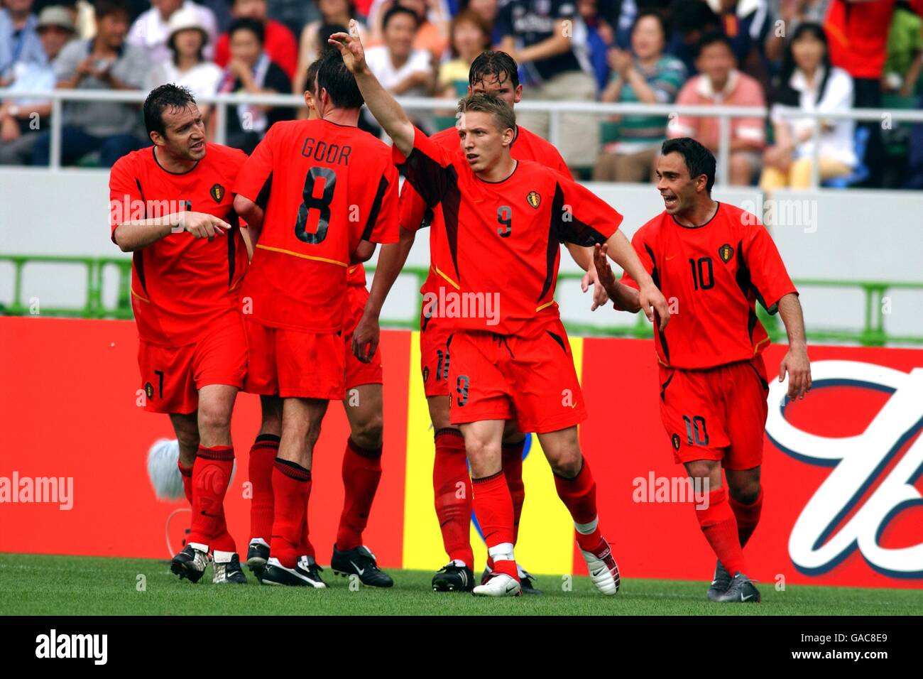 Soccer - FIFA World Cup 2002 - Group H - Belgium v Russia Stock Photo ...