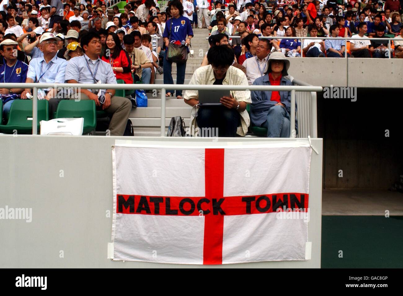 Soccer - FIFA World Cup 2002 - Group H - Belgium v Russia. Matlock Town ...