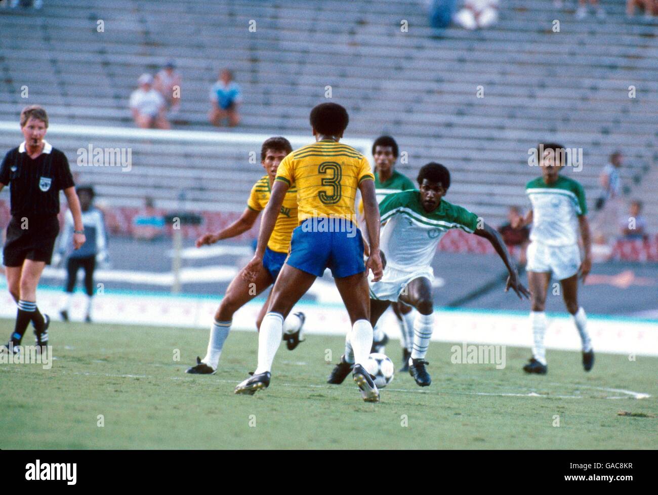 Soccer - Los Angeles Olympic Games - Group C - Saudi Arabia v Brazil ...
