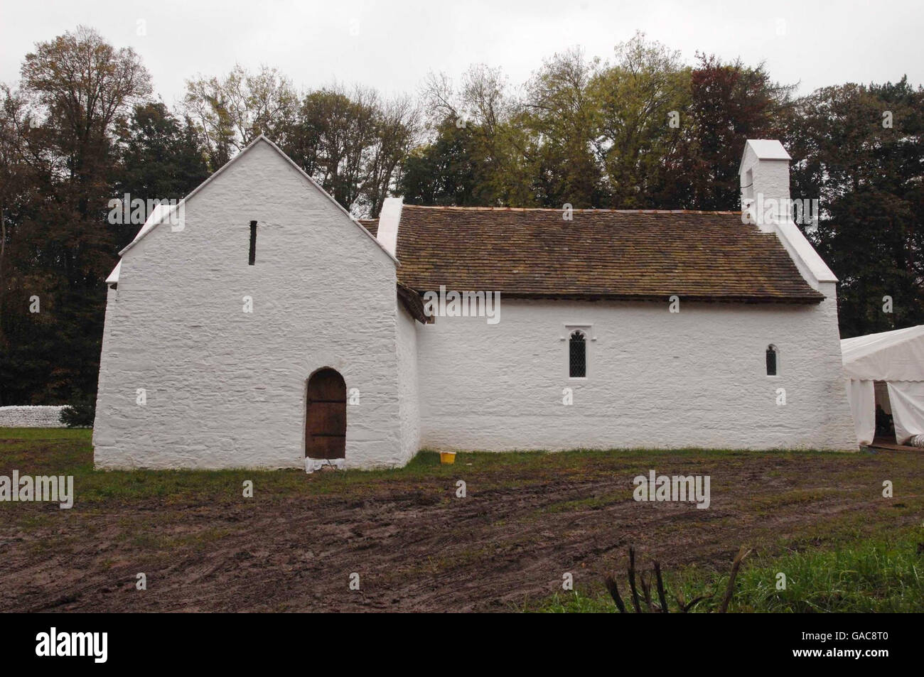 Rebuilt medieval church opened hi-res stock photography and images - Alamy