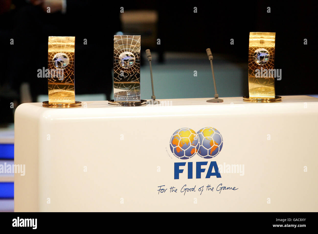 Football podium hi-res stock photography and images - Alamy