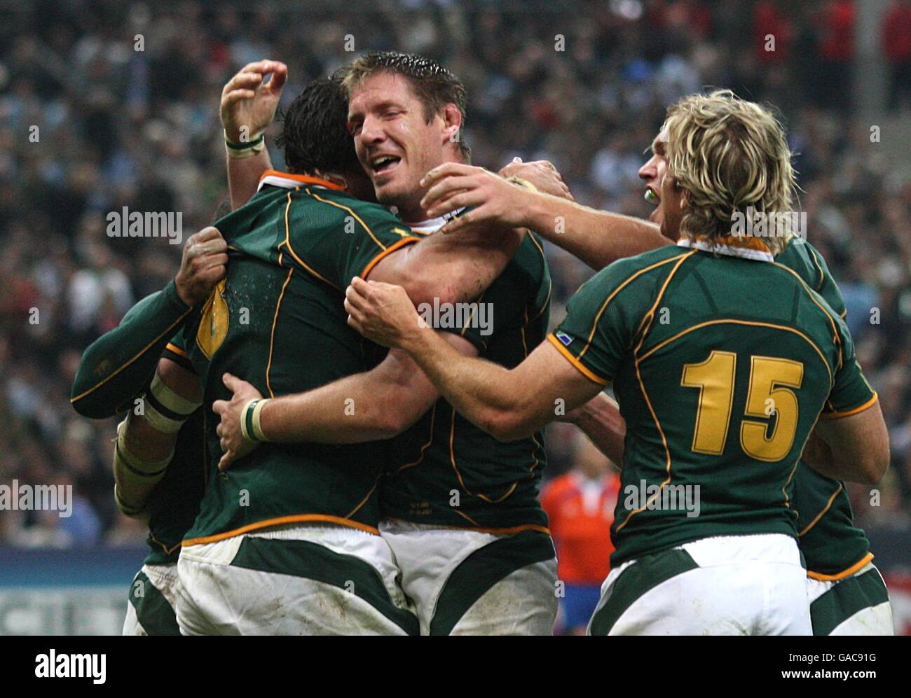 Rugby Union - IRB Rugby World Cup 2007 - Semi Final - South Africa v ...