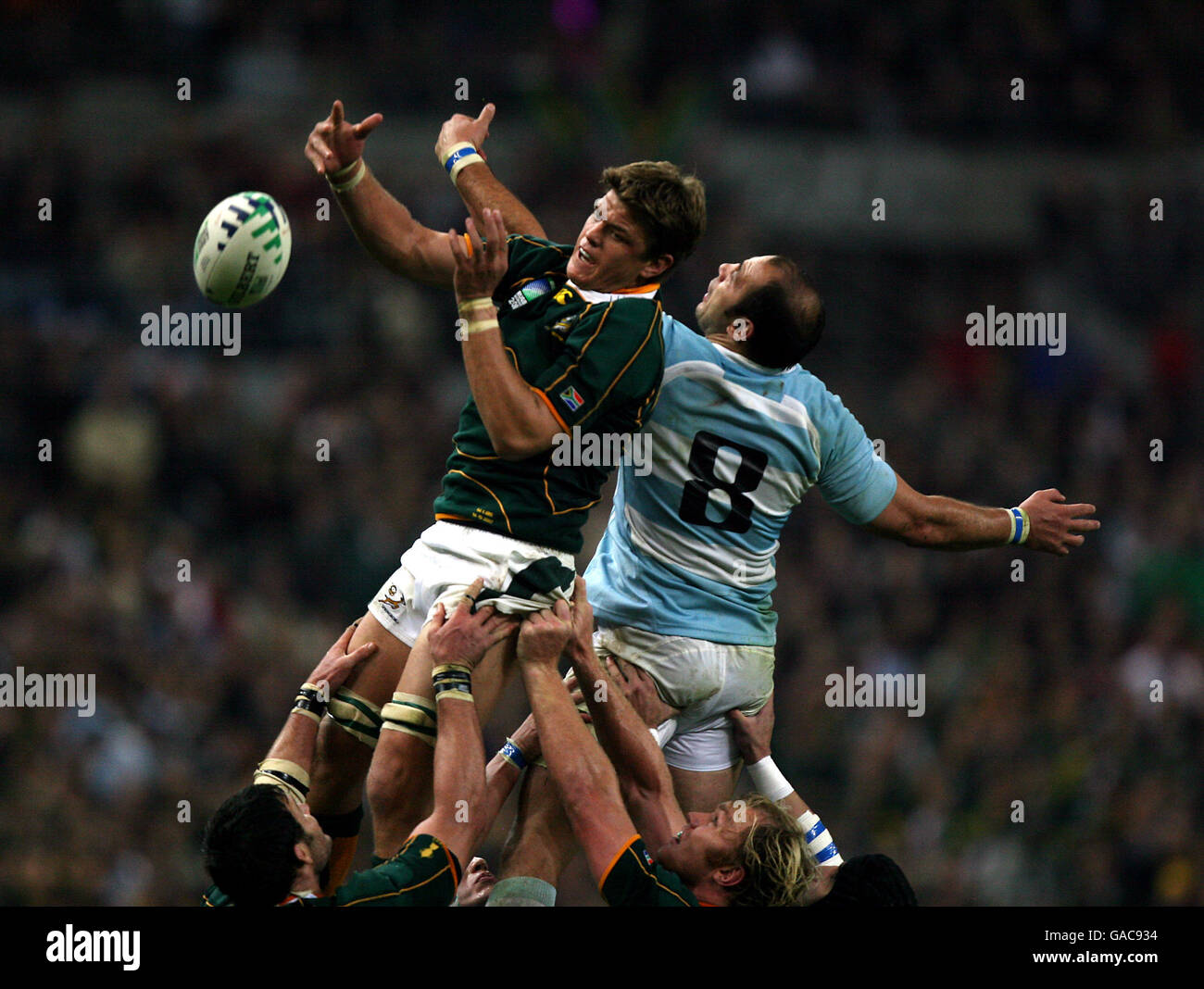 Rugby Union - IRB Rugby World Cup 2007 - Semi Final - South Africa v ...