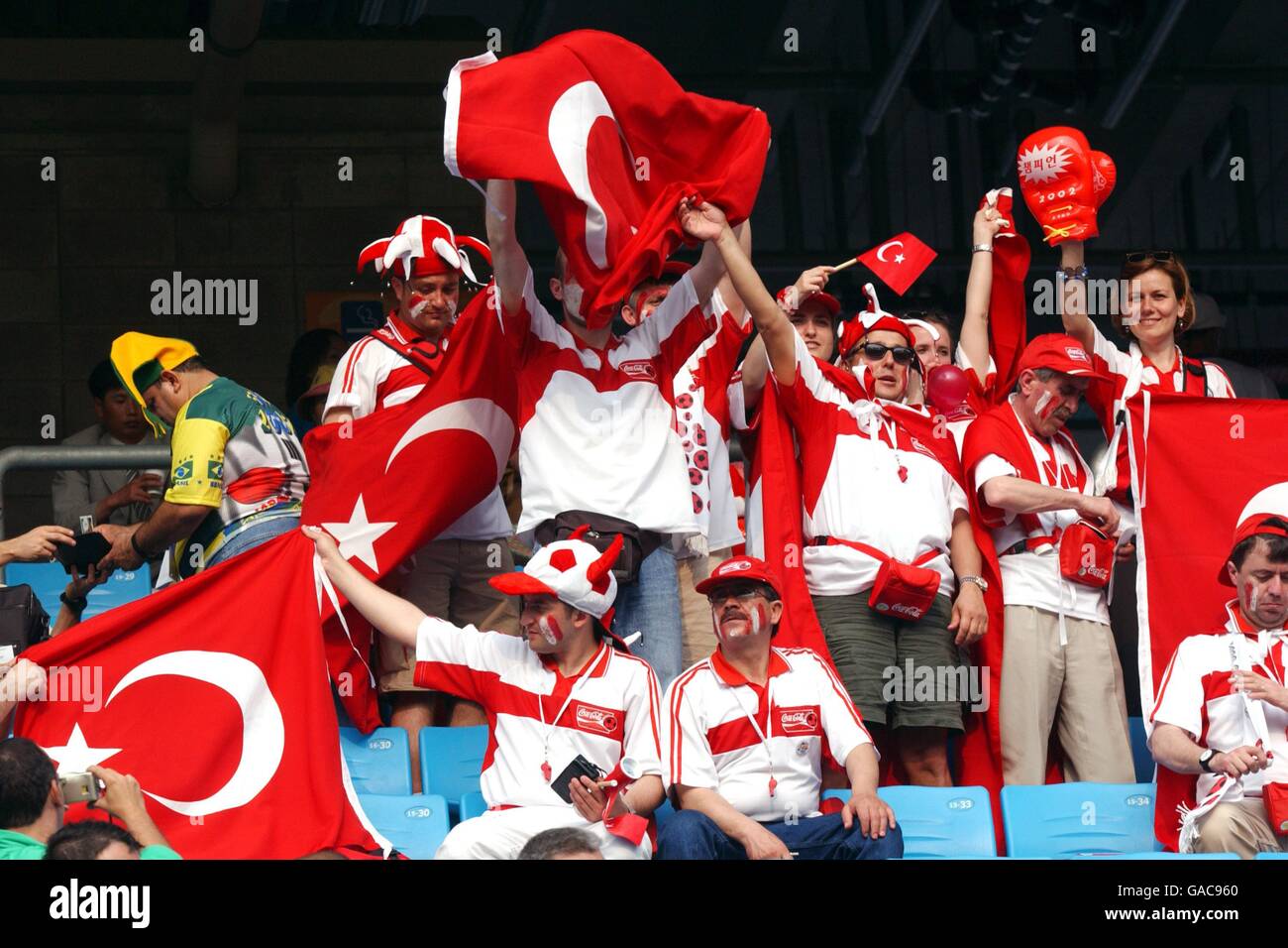Soccer - FIFA World Cup 2002 - Group C - Brazil v Turkey Stock Photo ...