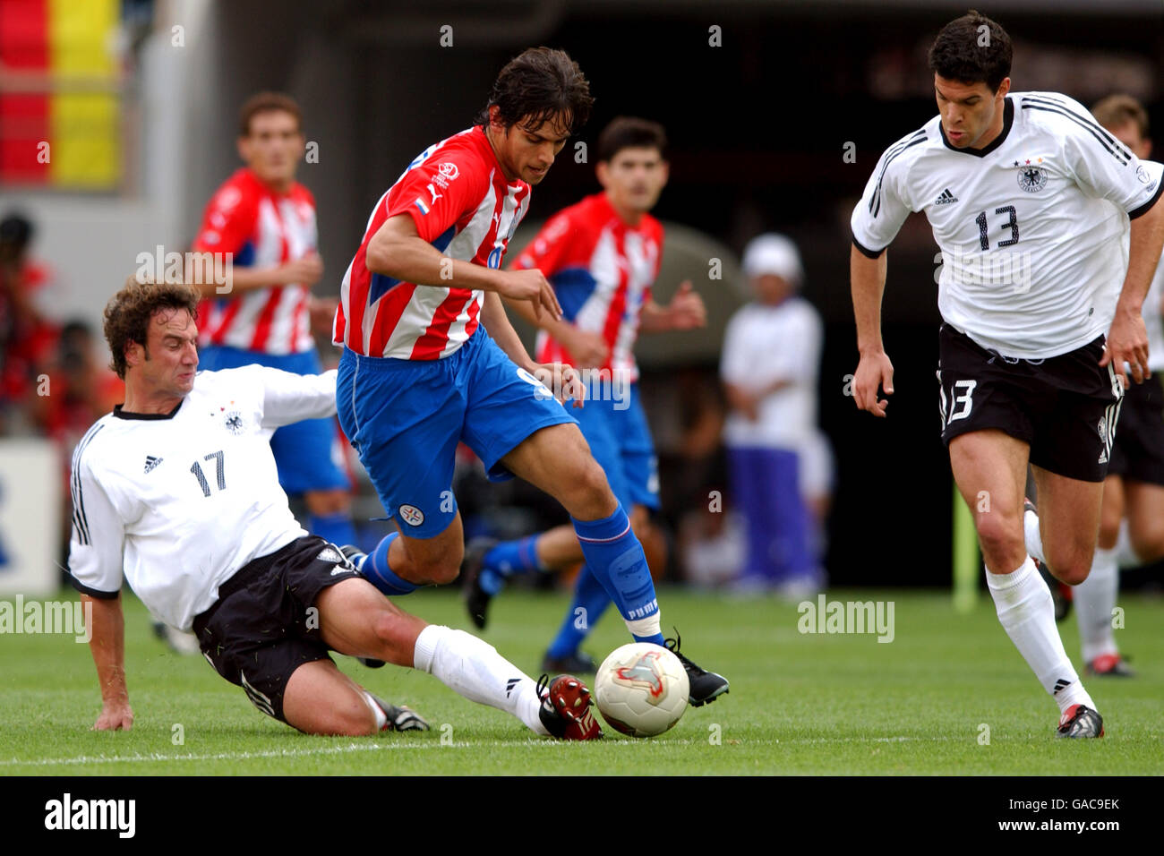 Soccer fifa world cup 2002 second round gernany v paraguay hi-res stock ...