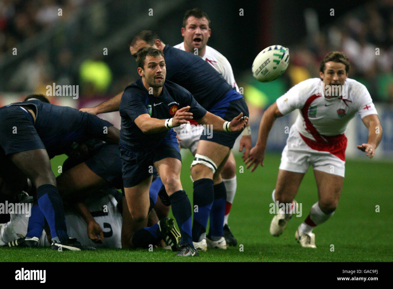 Rugby Union - IRB Rugby World Cup 2007 - Semi Final - England v France ...