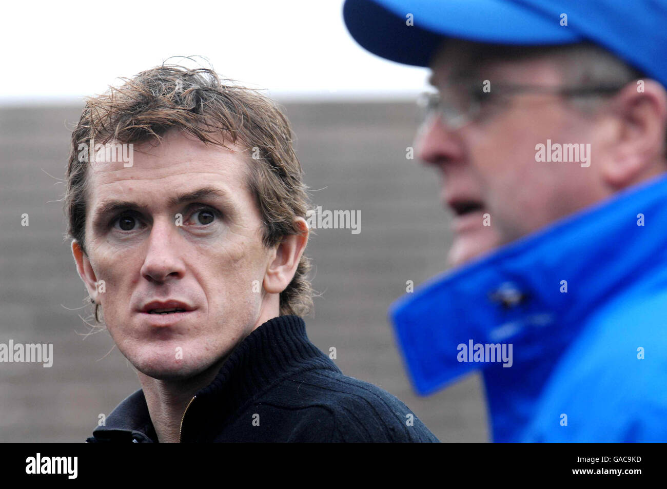 Racing - Visit to Jonjo O'Neill's Stables - Jackdaws Castle Stock Photo ...