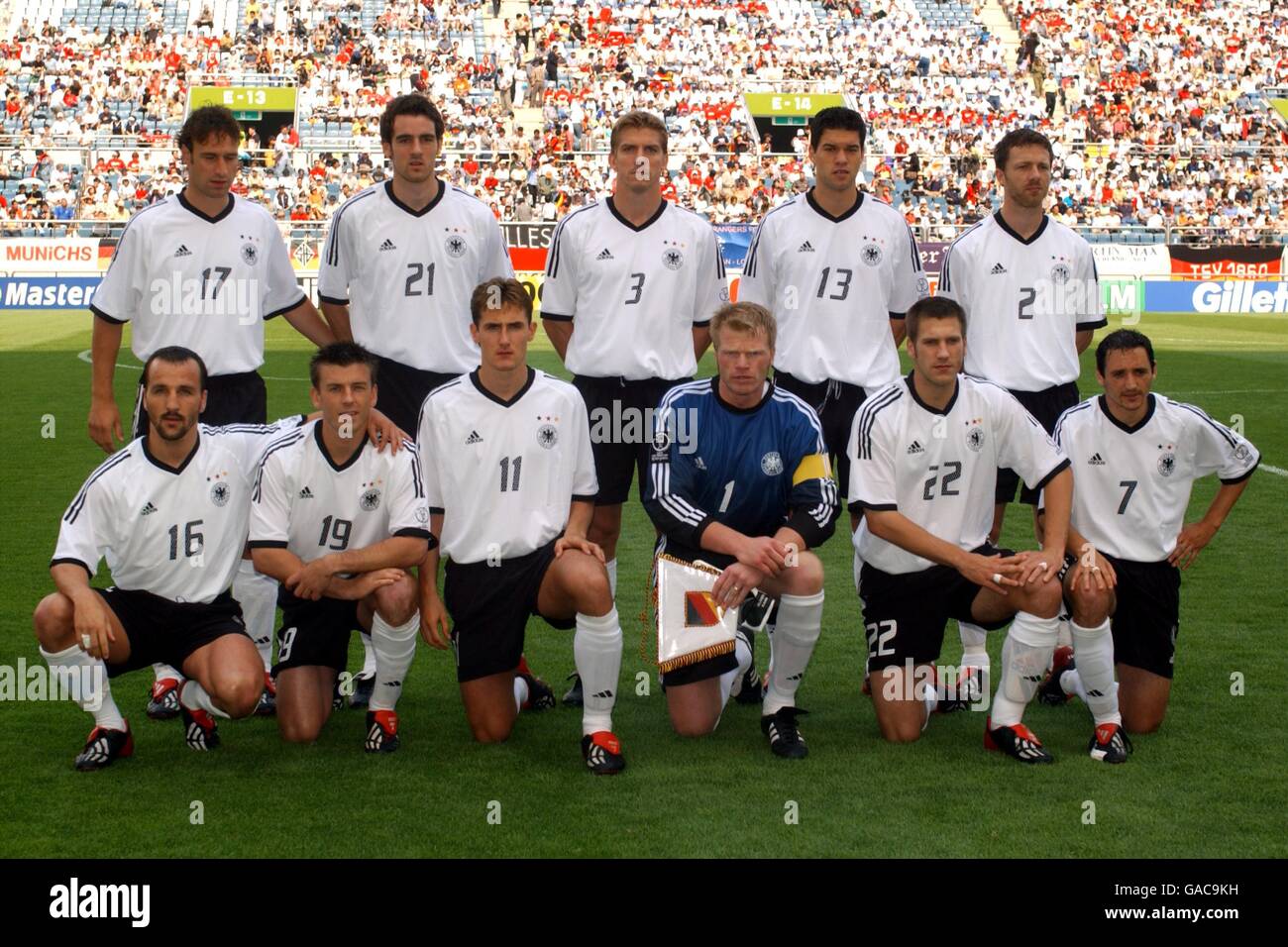 Soccer - FIFA World Cup 2002 - Second Round - Gernany v Paraguay Stock ...