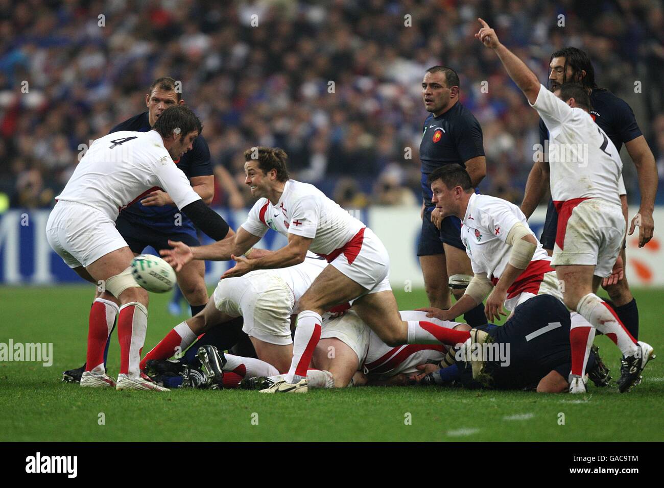 Rugby Union - IRB Rugby World Cup 2007 - Semi Final - England v France ...