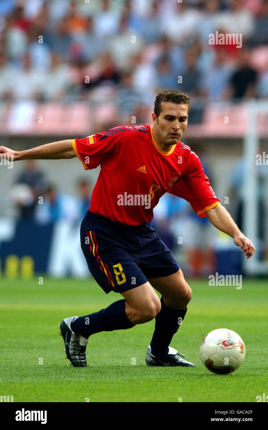 Soccer -FIFA World Cup 2002 - Group B - Spain v Paraguay Stock Photo ...