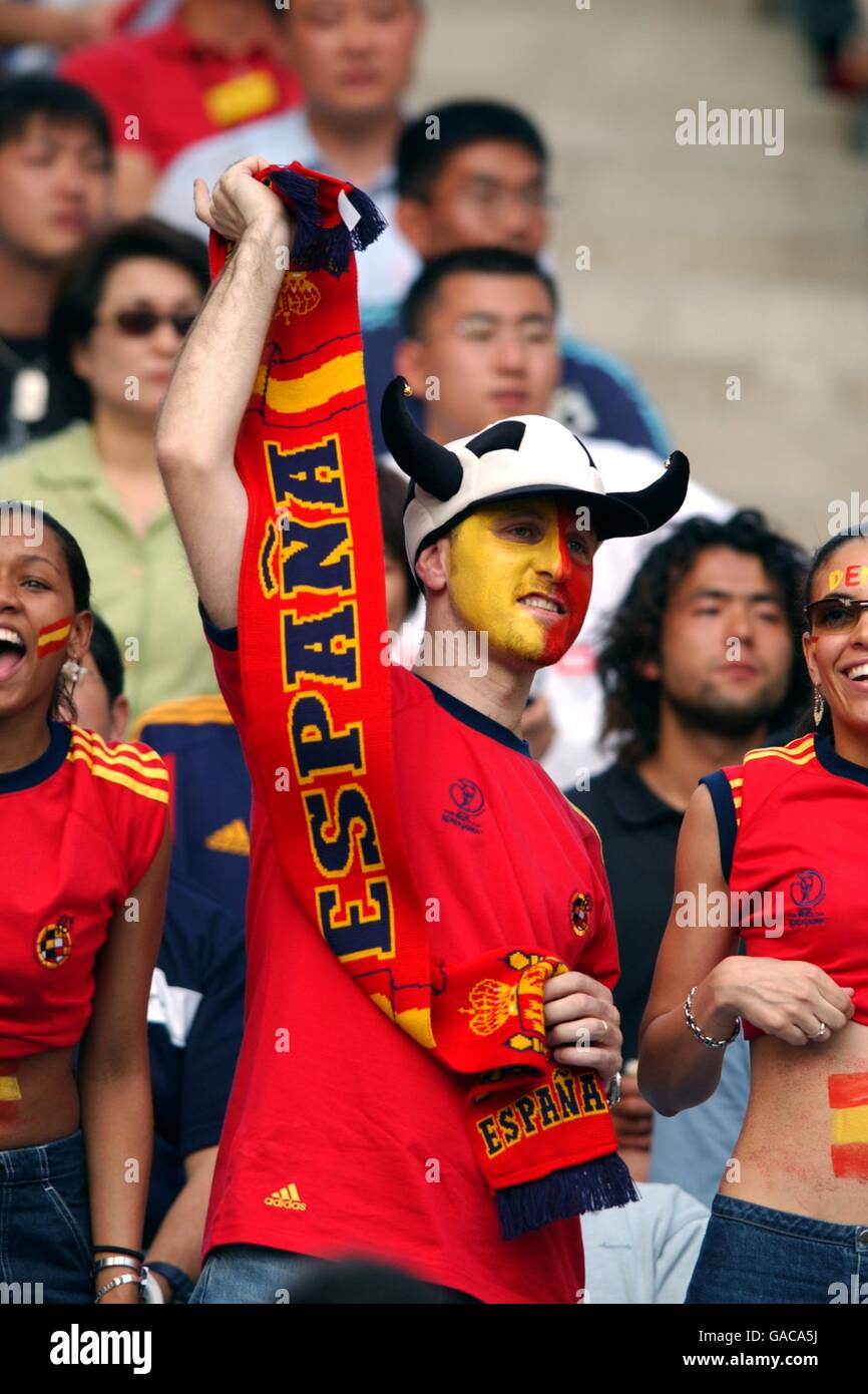 Soccer -FIFA World Cup 2002 - Group B - Spain v Paraguay Stock Photo ...