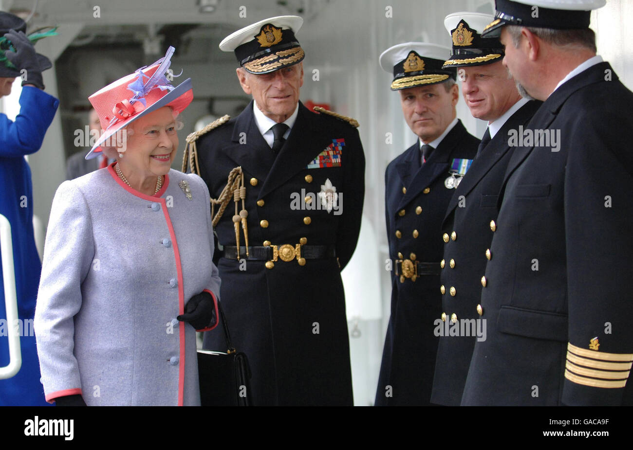 The Duke of Edinburgh, in his role as Master of Trinity House, welcomes ...