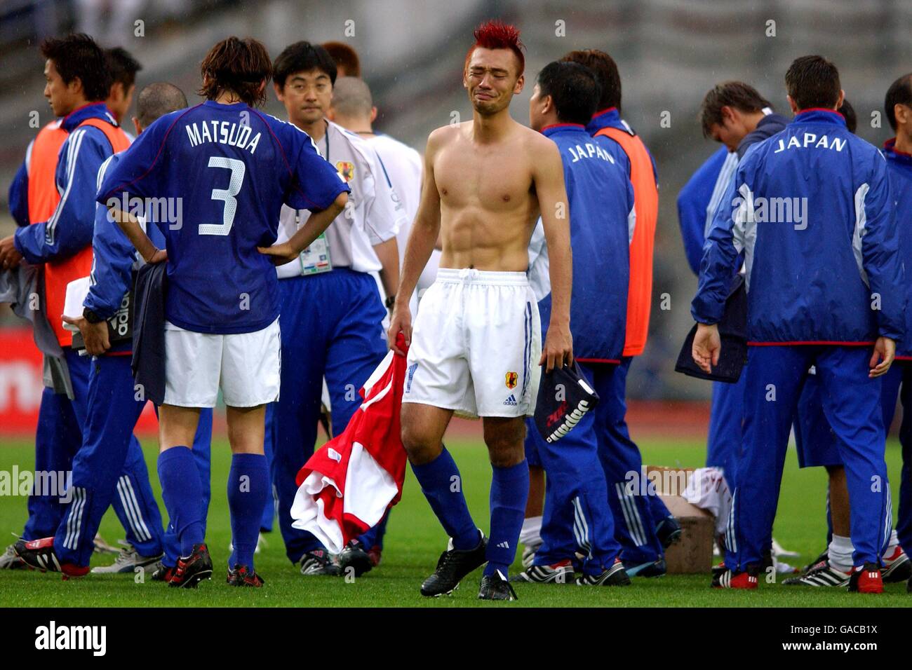 Soccer fifa world cup 2002 second round japan v turkey hi-res stock ...