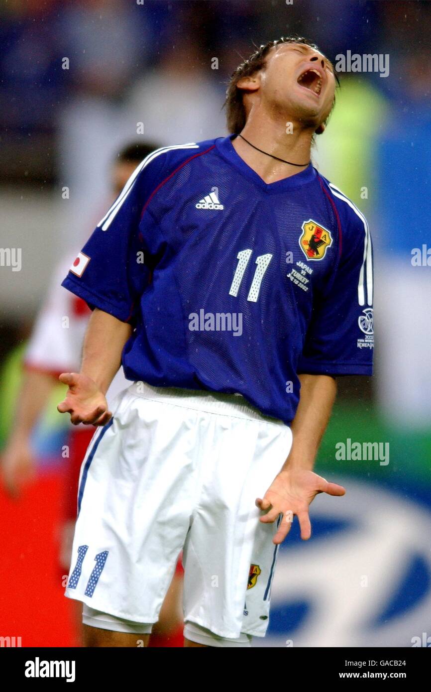 Soccer - FIFA World Cup 2002 -Japan v Turkey - Second Round Stock Photo ...