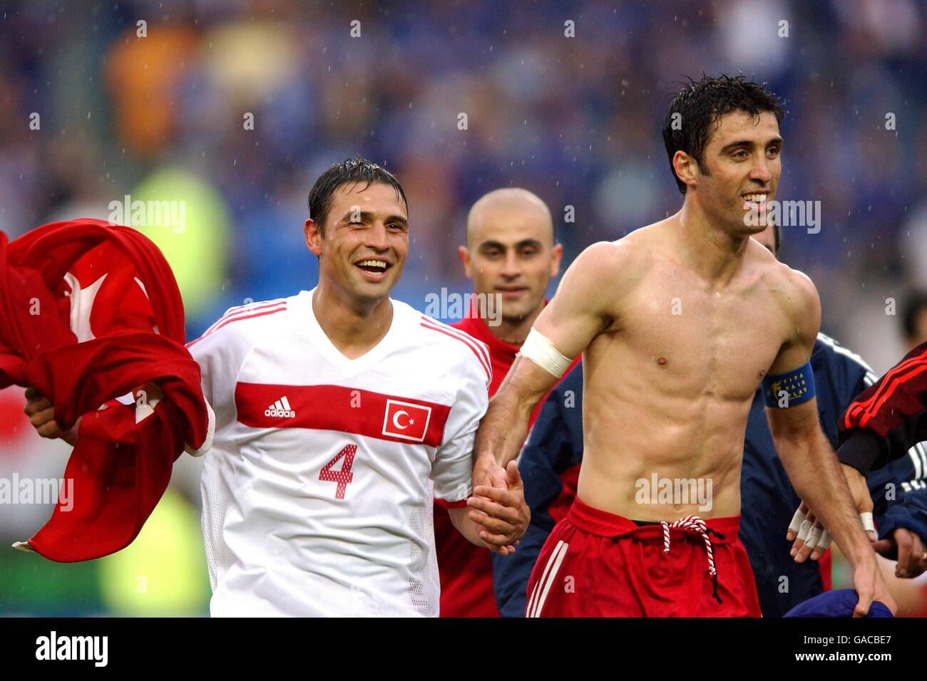 Soccer - FIFA World Cup 2002 -Japan v Turkey - Second Round Stock Photo ...