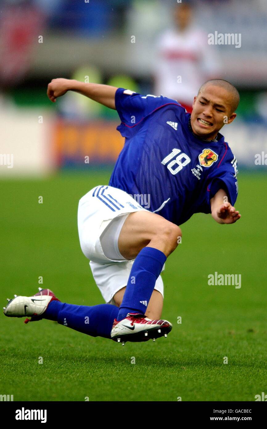 Soccer - FIFA World Cup 2002 -Japan v Turkey - Second Round Stock Photo ...