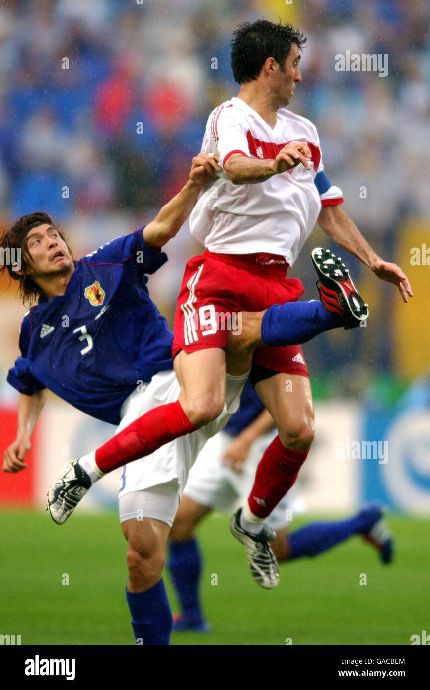 Soccer - FIFA World Cup 2002 -Japan v Turkey - Second Round Stock Photo ...