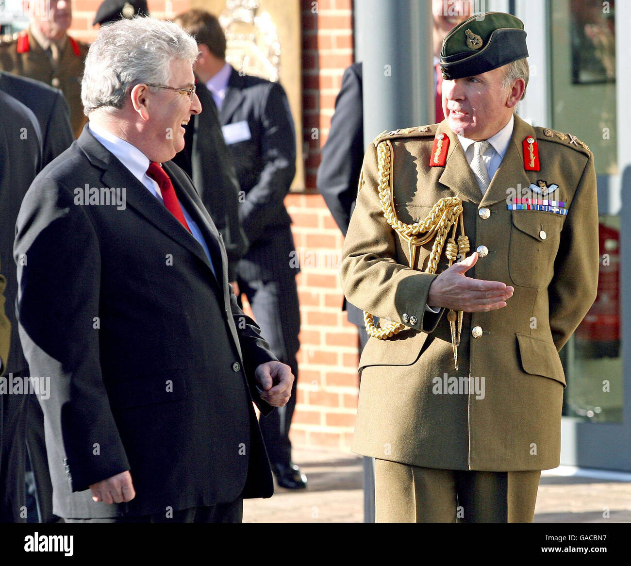 Opening of Aliwal Barracks in Tidworth Stock Photo - Alamy