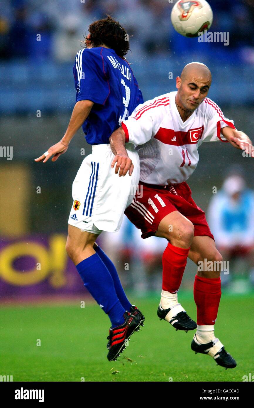 Soccer - FIFA World Cup 2002 - Second Round - Japan v Turkey Stock ...