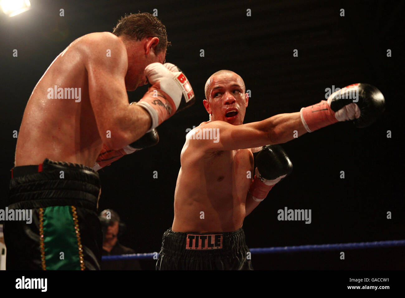 Boxing - Doncaster Dome - Doncaster Stock Photo - Alamy