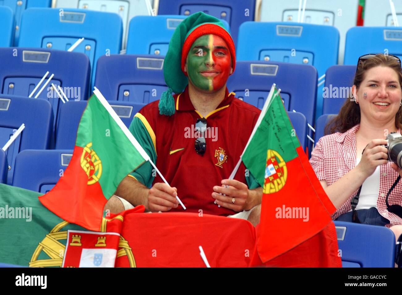 Soccer -FIFA World Cup 2002 - Group D - USA v Portugal Stock Photo - Alamy