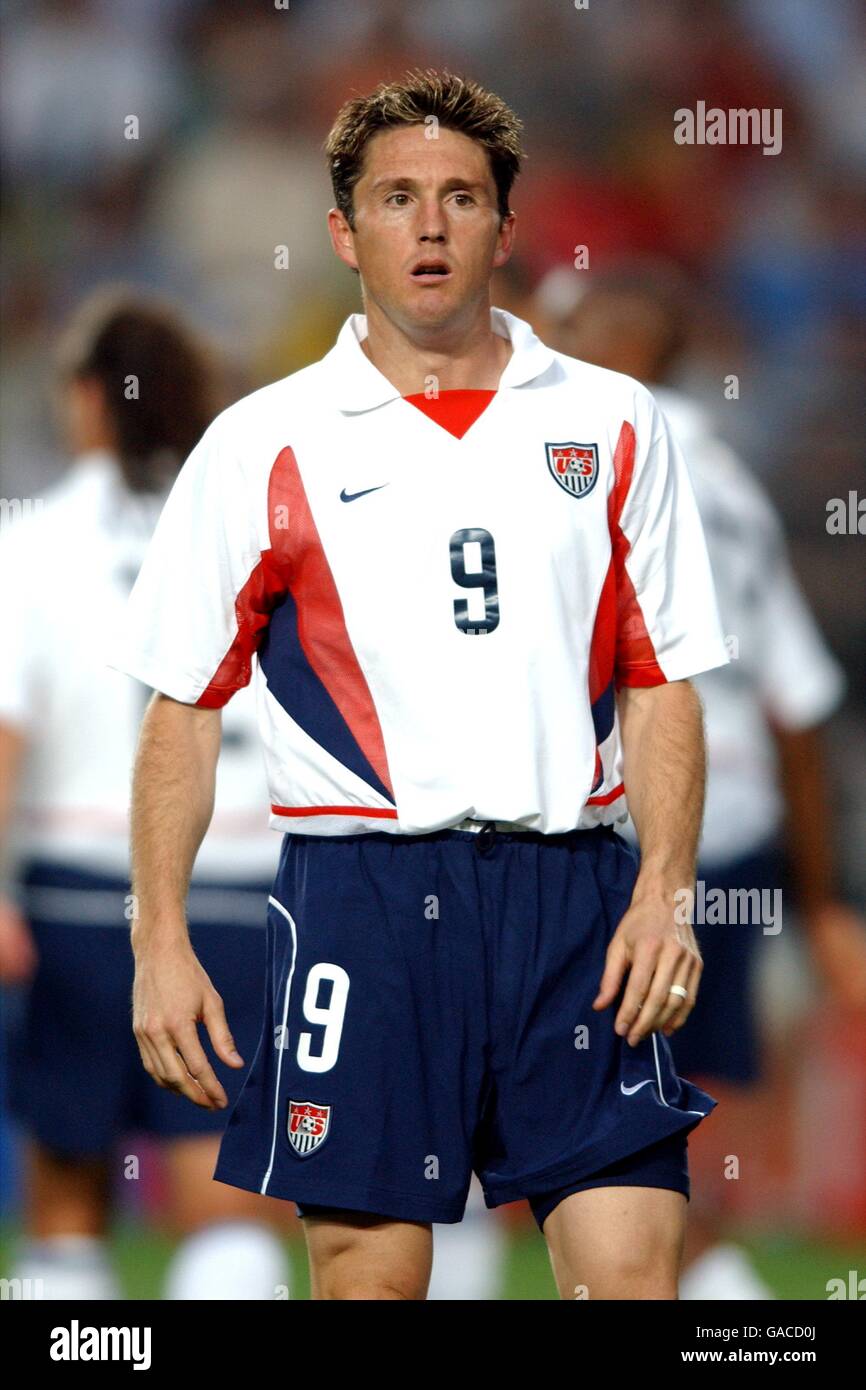 Soccer -FIFA World Cup 2002 - Group D - USA v Portugal. Joe-Max Moore ...