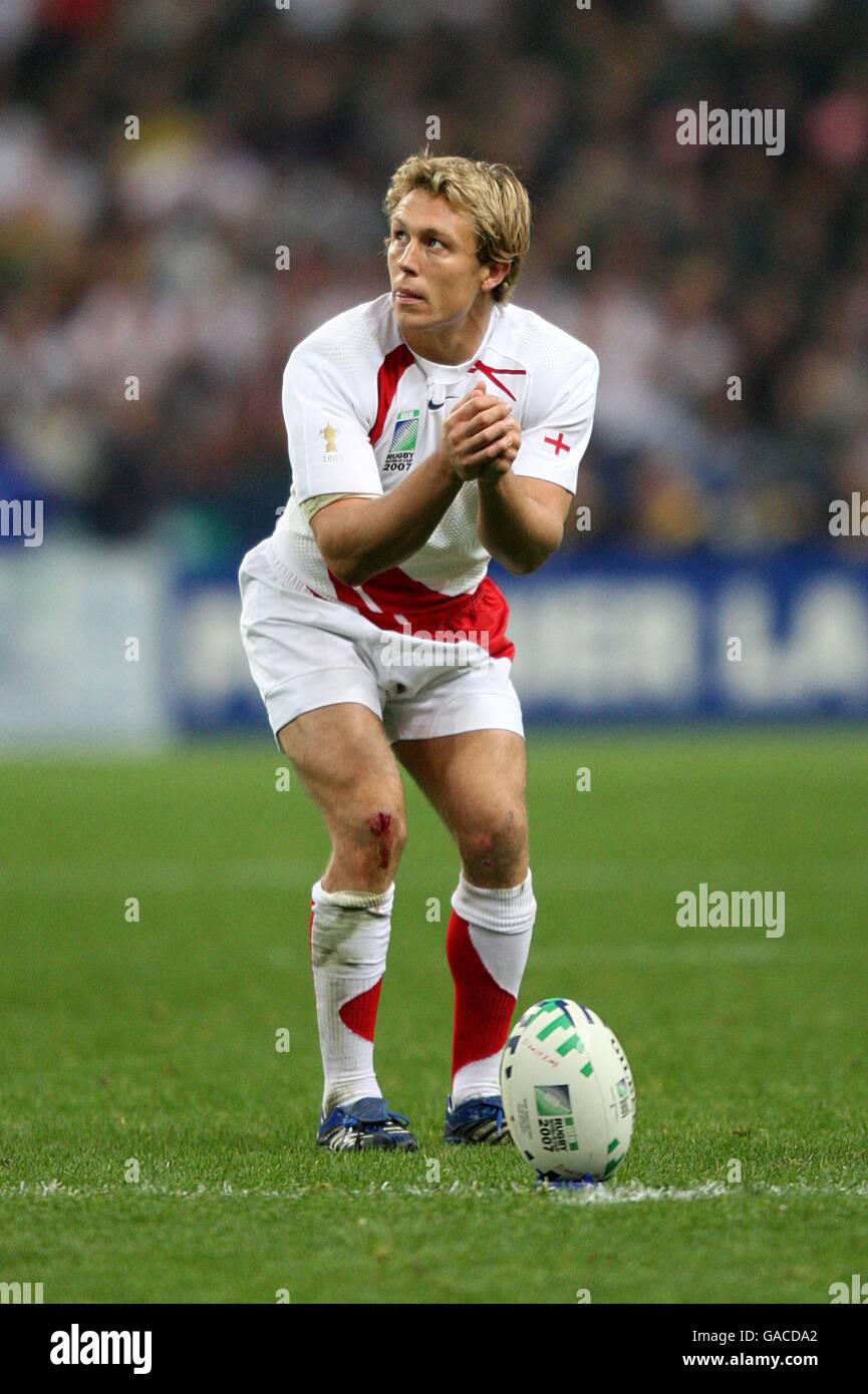 Rugby world cup final jonny wilkinson hi-res stock photography and ...