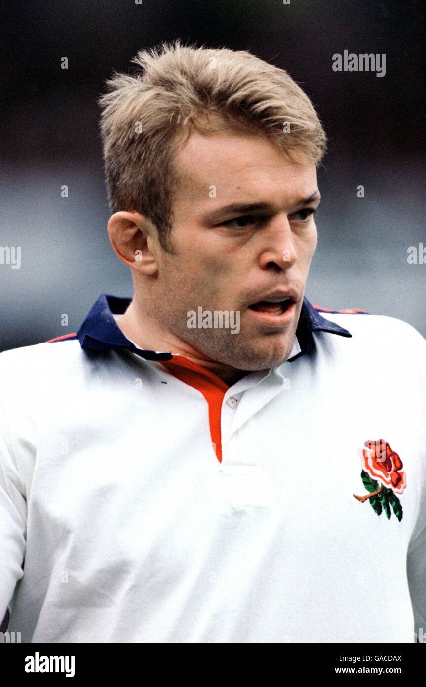 10 dec 94 rugby union tim rodber hi-res stock photography and images ...
