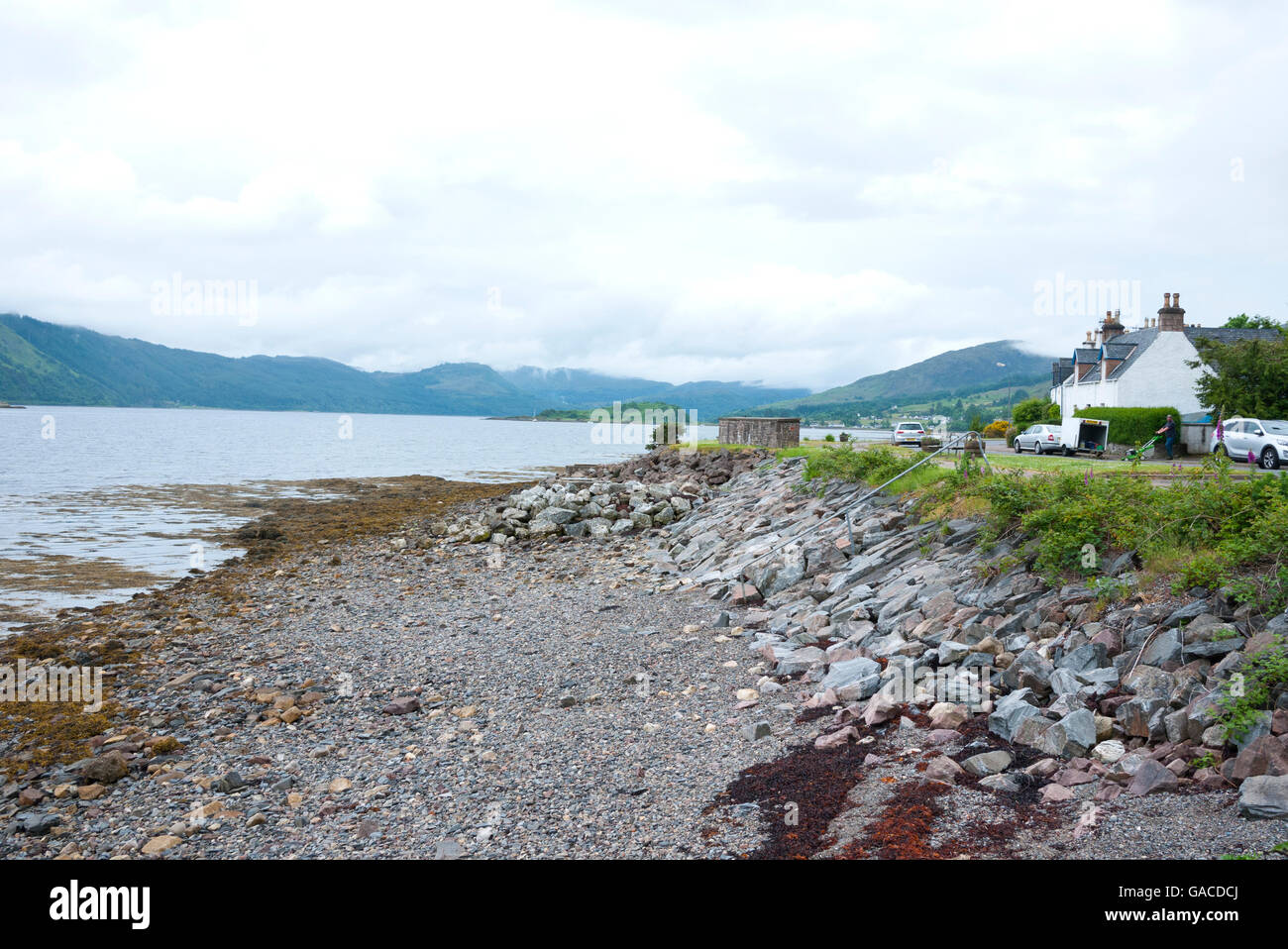 Lochcarron village hi-res stock photography and images - Alamy