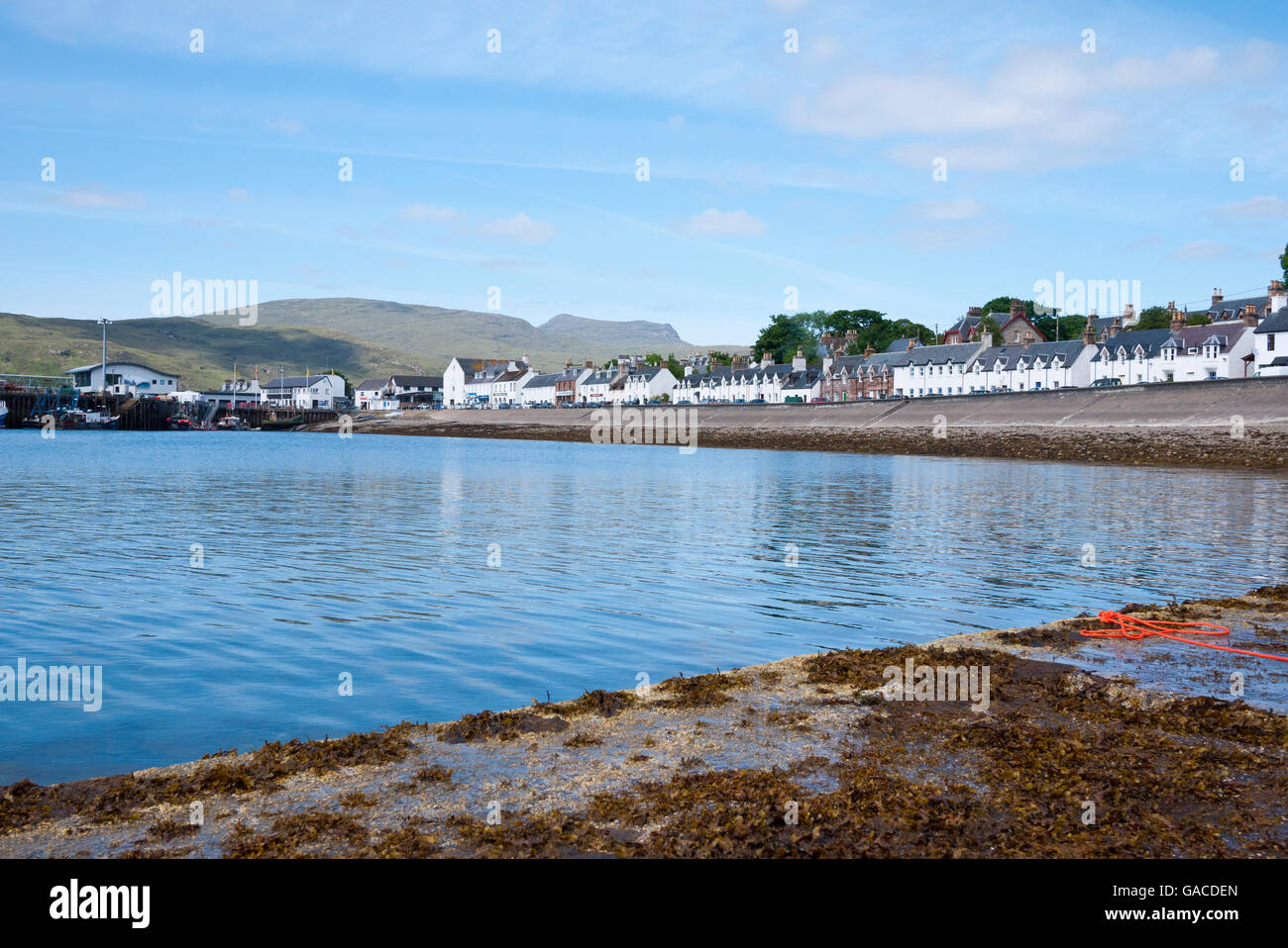 Ullapool Harbour and frontage, Ullapool,Scotland, UK Stock Photo - Alamy